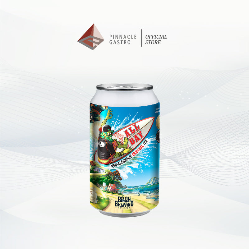 Bach Brewing All Day Original non alc IPA 24x330ml cans – Pinnaclegastro